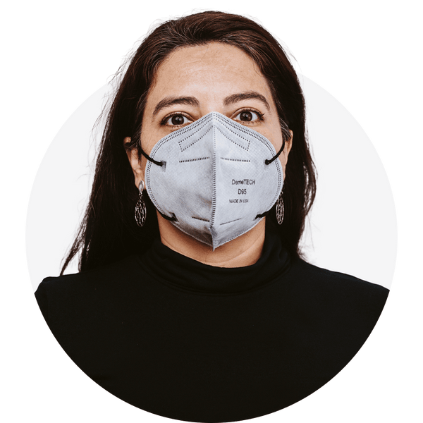 D95, Grey, Particulate Respirator, Fold Style With Black Earloops, (Bo ...