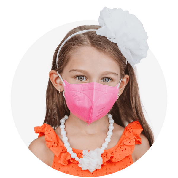 Kids Extra Small Particulate Respirator Fold Style With Earloops (Box ...