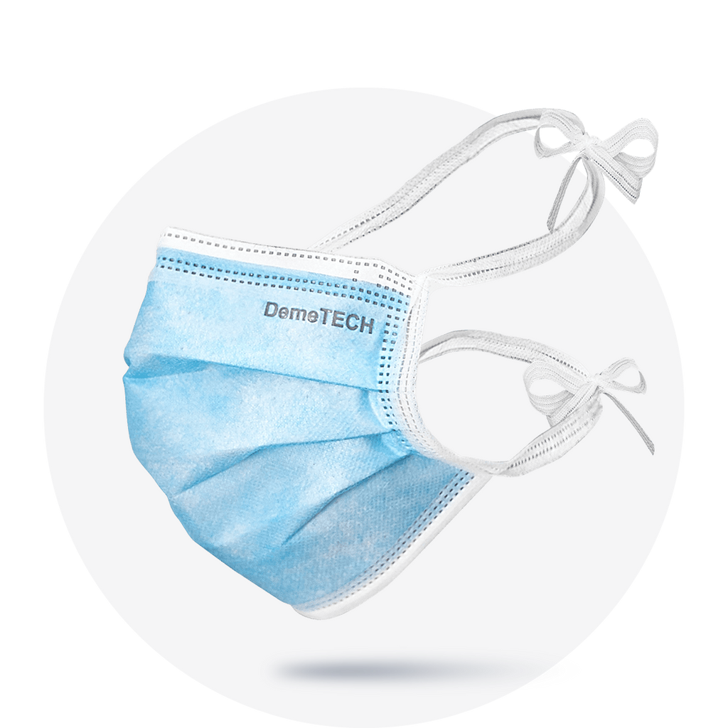 Surgical Disposable Mask Horizontal Head Tie ASTM Level 3 (Box of 50 ...